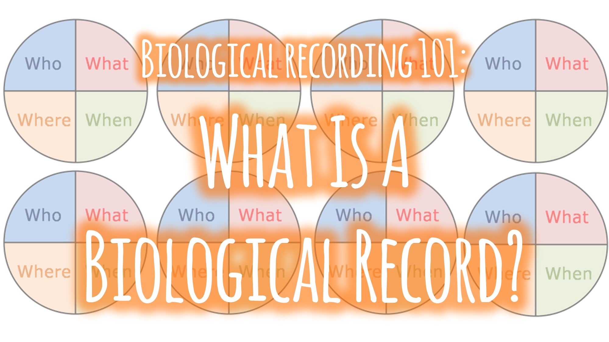 Biological Recording 101: What is a biological record? – Biological ...
